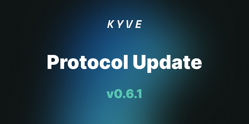 Announcing KYVE’s Sixth Protocol Update - KYVE Blog