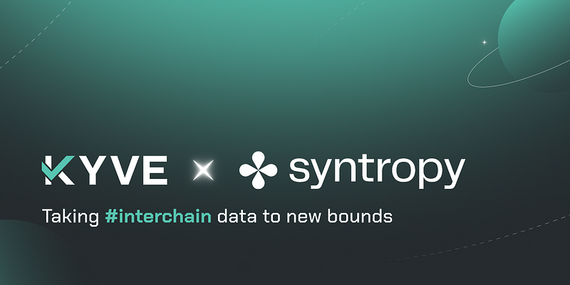 KYVE and Syntropy Partner to Provide Full-Scope Web3 Data on Cosmos ...